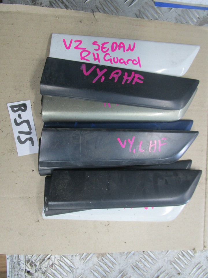 DRIVER SIDE GUARD MOULD FENDER TRIM HOLDEN COMMODORE VY VZ GENUINE ...