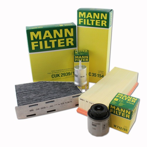 MANN-FILTER Air C35154 Oil W712/93 Cabin CUK2939/1 Fuel WK69 Filters RAPKIT104 | eBay Australia