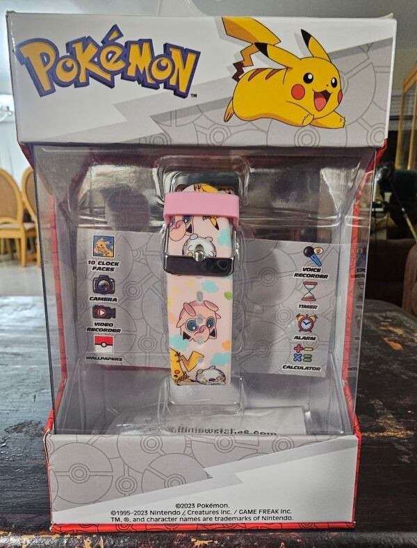 Pokémon Interactive Kids Smart Touchscreen Watch w/ Camera NEW In Box ...