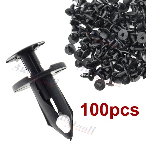 100pcs ATV Retainer Clip Push Pin Splash Guard Body Panel Clip For ...