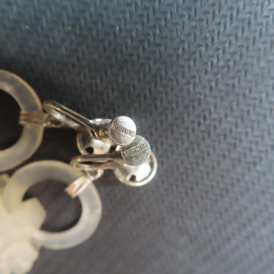 Chinese Large Transparent Nephrite Jade Devil's Work Wedding Basket ...