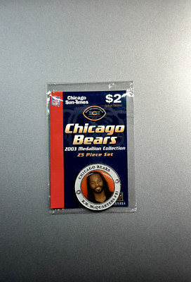 Chicago Bears 2003 Medallion Collection Limited Edition R.W. McQuarters ...