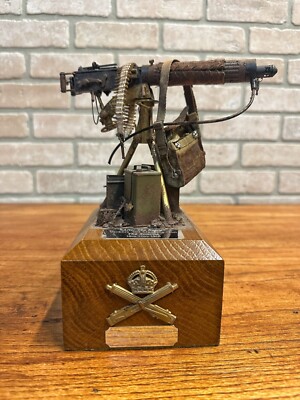 Vickers 303 MK1 Machine Gun WW1 WWI Model Award on Stand Machine Gun ...