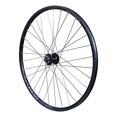 Roue vtc 700x35 disc avant m640 alu noir moyeu Shimano disc m745 6 ...