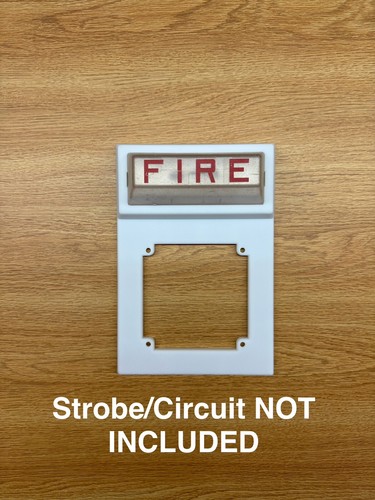 White Simplex 4903-9101 Fire Alarm Body. Resin print. No UL Listing | eBay