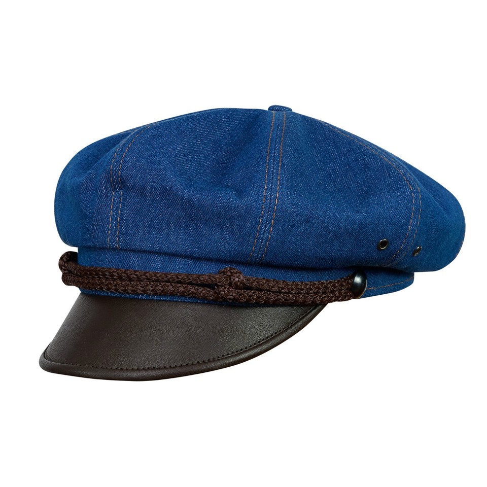 Sterkowski HARLEY Denim Cotton Vintage Motorcyclist Hat Retro Biker ...