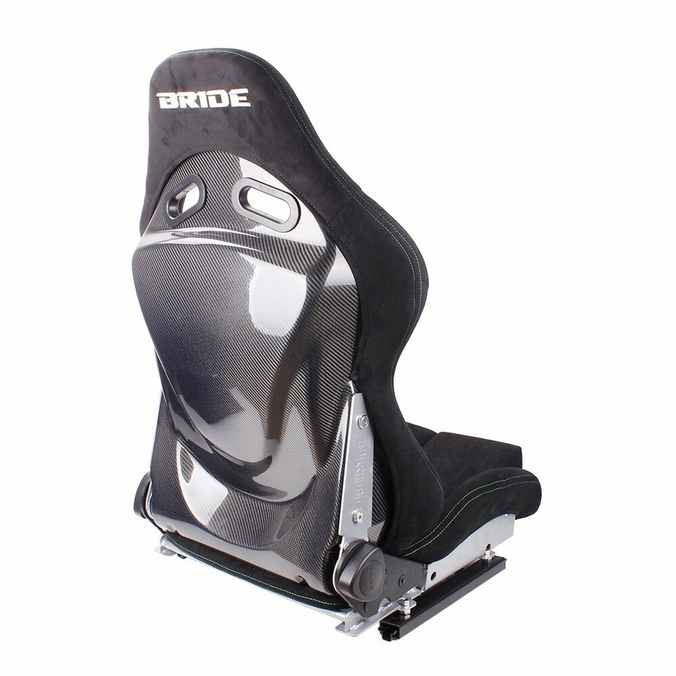 New 2X BRIDE Seats Low Max Racing Seats+Adjustable Backrest +Carbon ...