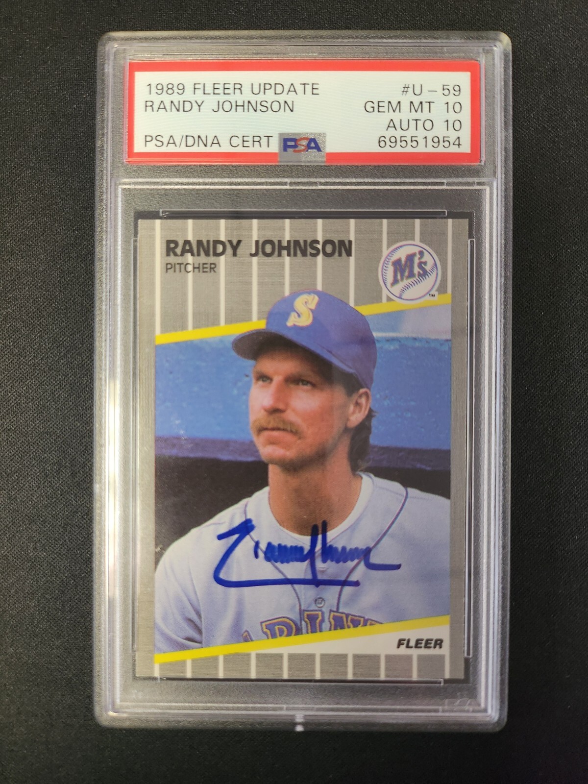 Randy Johnson Autographed Memorabilia | Signed Photo, Jersey ...