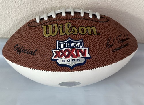 Wilson Super Bowl XXXIV 2000 Mini Football NFL, NFC Champion Vs AFC ...