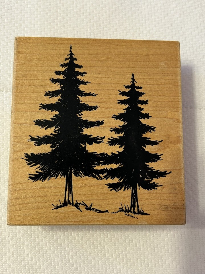Lot of 3 Rubber Stamps Plant / Flower / Trees Themed, Tree Leaf ...
