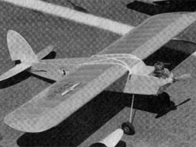 Box Car Chief C/L Stunter 42" Wingspan RC Model Airplane Printed Plans ...