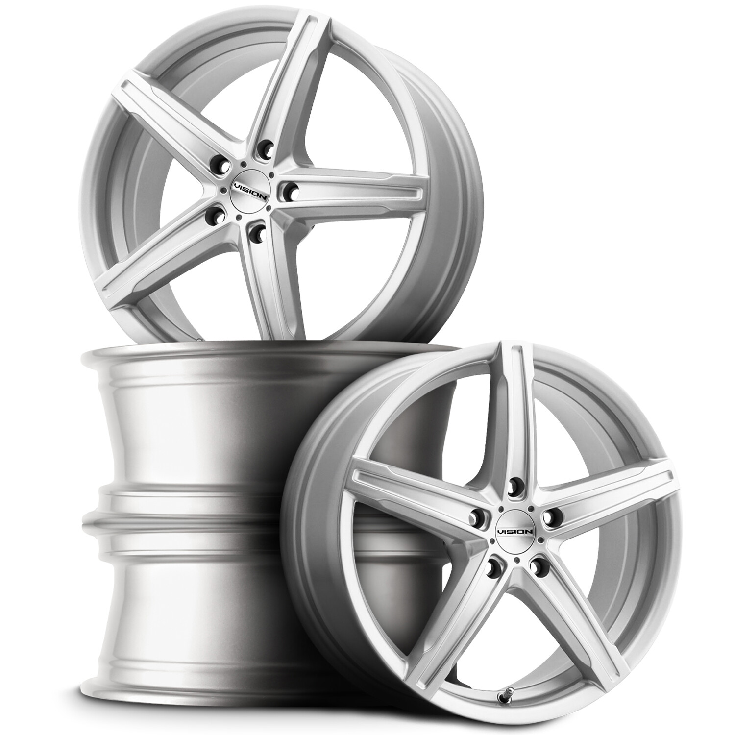 4 Wheels 17" 469 Boost 17x7 5x110 Silver 38ET 73.1CB (469-7710S38) | eBay