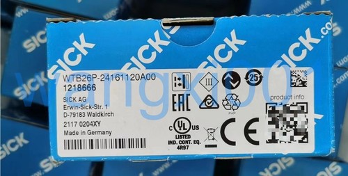 1PCS NEW SICK photoelectric sensor WTN26P-24161120A00 1218666 Fast ...