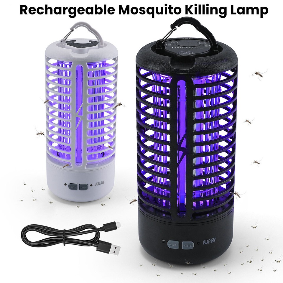 Electric Mosquito Insect Fly Bug Zapper Killer LED Light Trap Pest ...