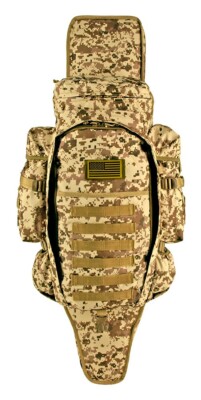 East West 911 Tactical Full Gear Rifle Combo Backpack Desert Dig Camo ...