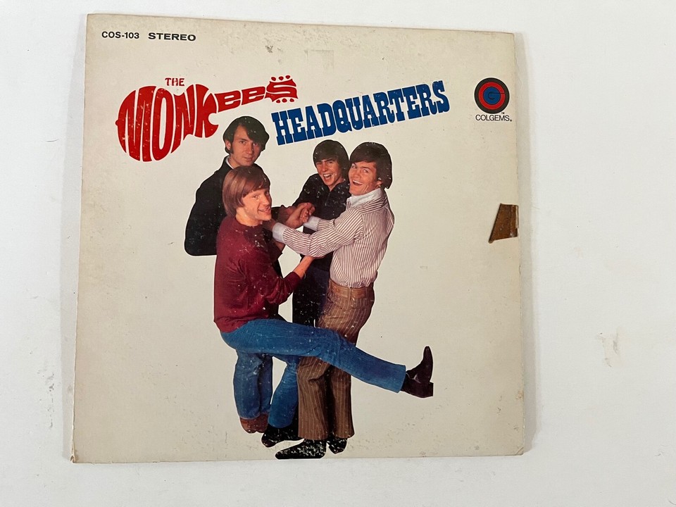 The Monkees - Headquarters, 1967 Colgem (COS-103) Stereo, Mike Nesmith ...
