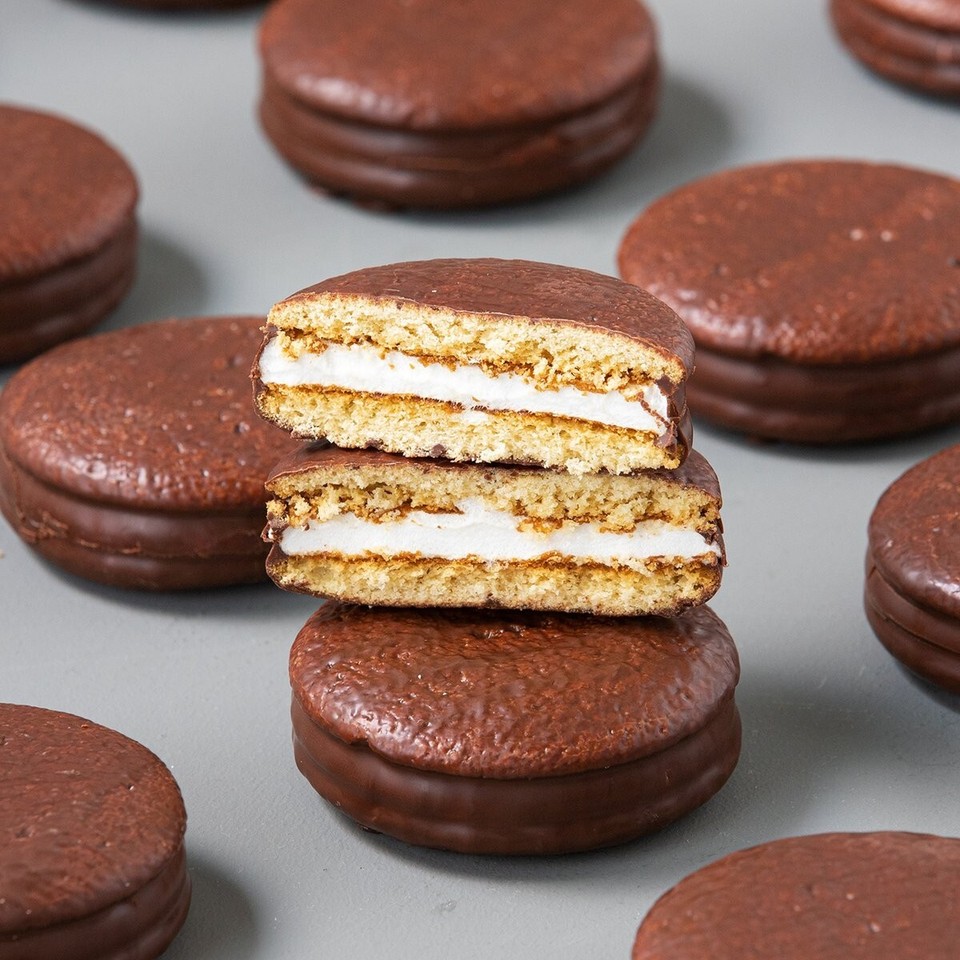 Korean ORION ChocoPie Original 60p Delicious Sweet Soft Bread Cake ...