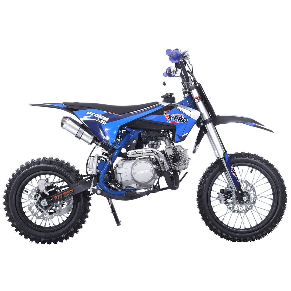 X-PRO Storm 125cc Dirt Bike with 4-Speed Manual Transmission Zongshen ...