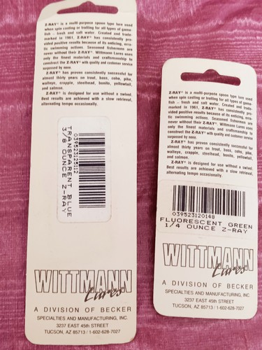 FISHING LURES LOT of 2. Z-RAY. NEW | eBay