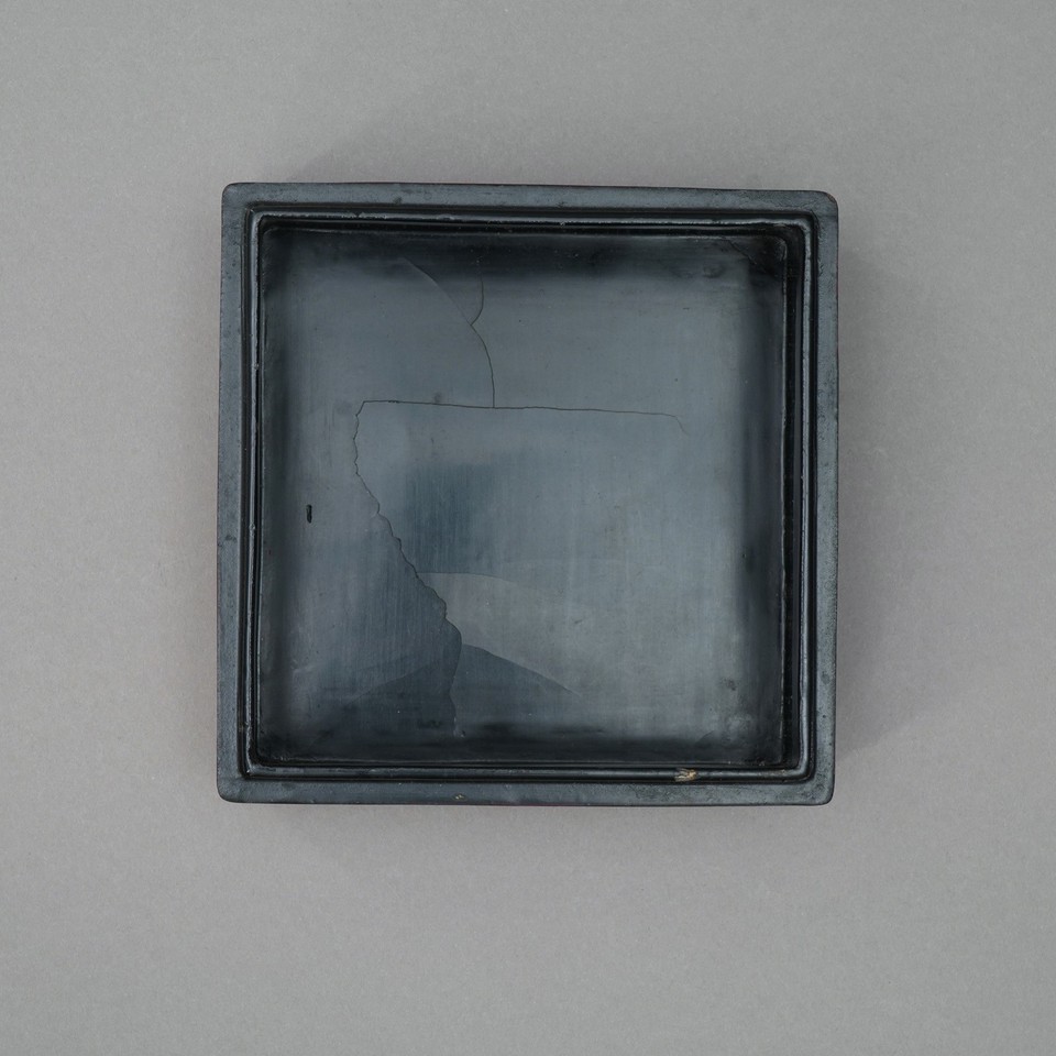 Japanese Lacquer Box Lid Box Red 1.41Z | eBay