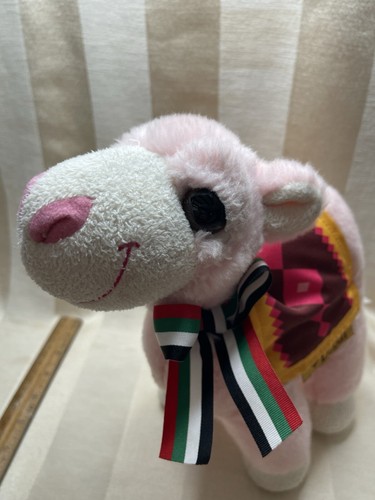 Aurora DUBAI CAMEL United Arab Emirates Stuffed Plush Toy 10" Tall Pink ...