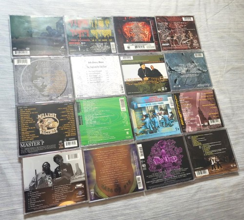Vintage 1990s Rap Hip Hop CD Lot of 16 Discs: 8Ball & MJG, Fat Joe, Lox ...