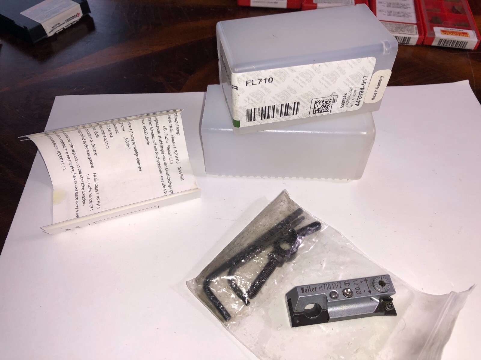 WALTER VALENITE FL710 FYE2 442894-917 QUANTITY 1 | eBay