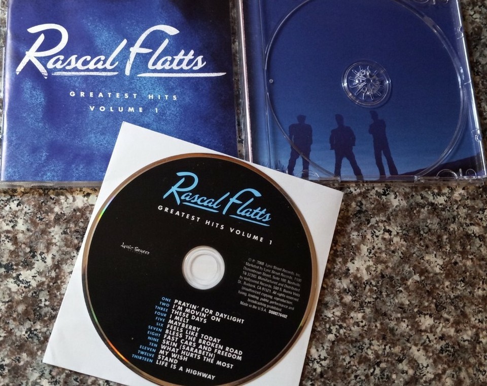 Rascal Flatts: Greatest Hits Vol. 1 100% Complete w Lyric Book Insert ...