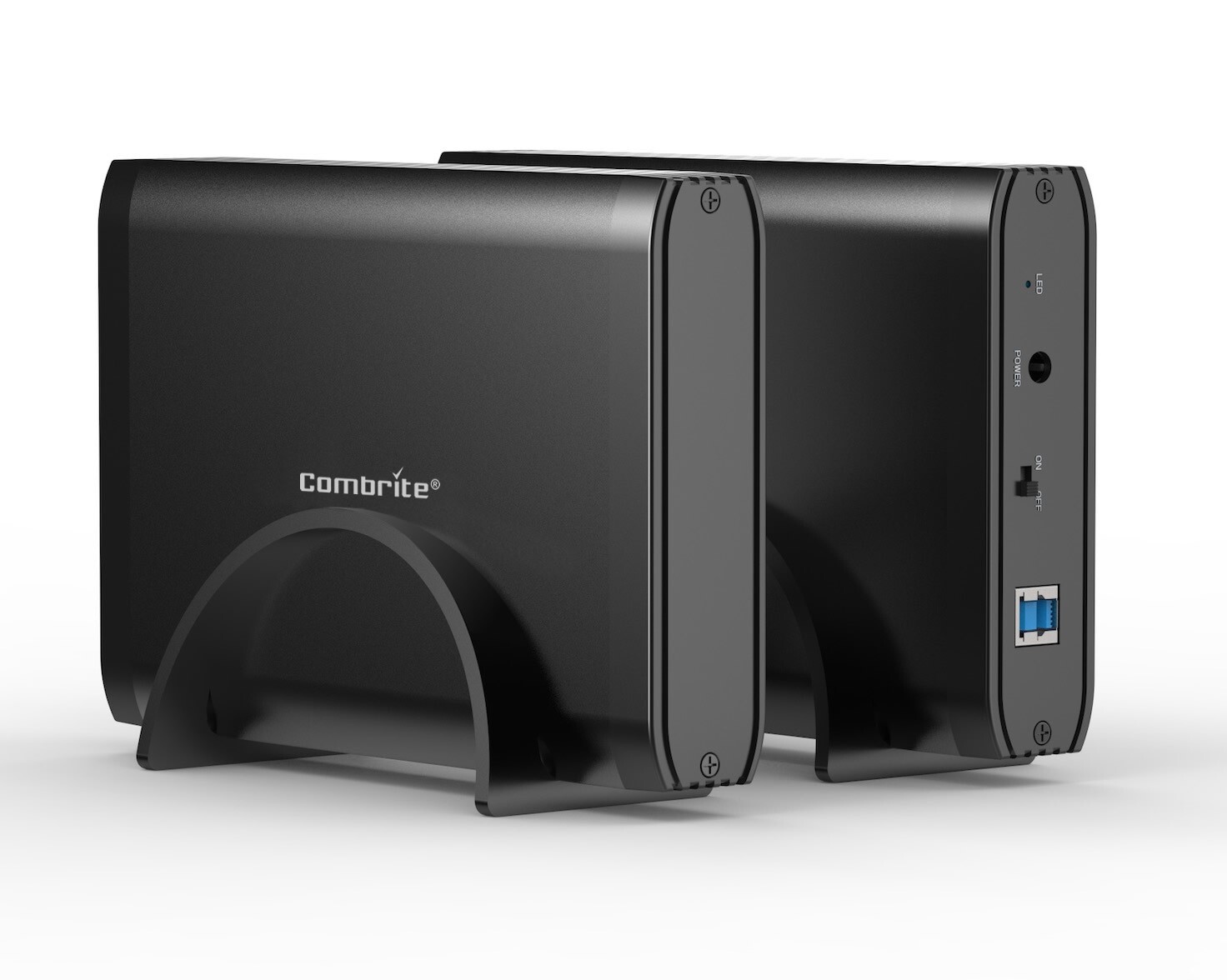 Combrite 3.5 Inch Hard Drive HDD Enclosure USB 3.0 To SATA External ...