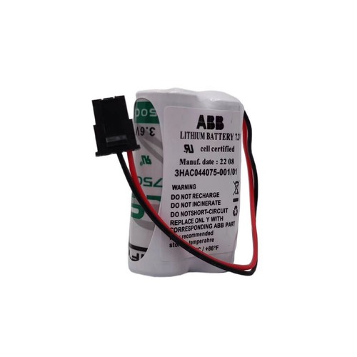 3HAC044075-001/01 7.2V SMB Battery for ABB Robot CPU ABBTA521 ...