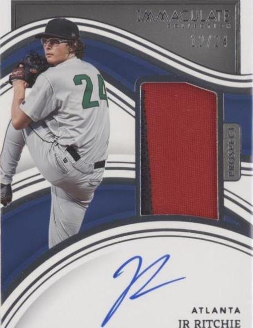 2023 Panini Immaculate Collection - Prospect Patch Autographs JR ...
