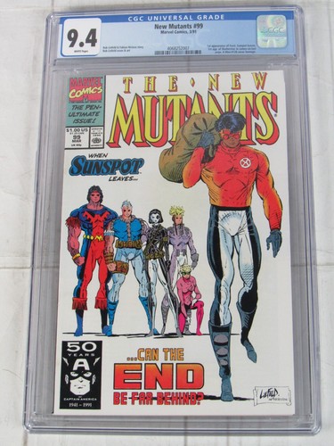 The New Mutants #99 CGC 9.4 WP Mar. 1991 Marvel Comics 4068252007 | eBay