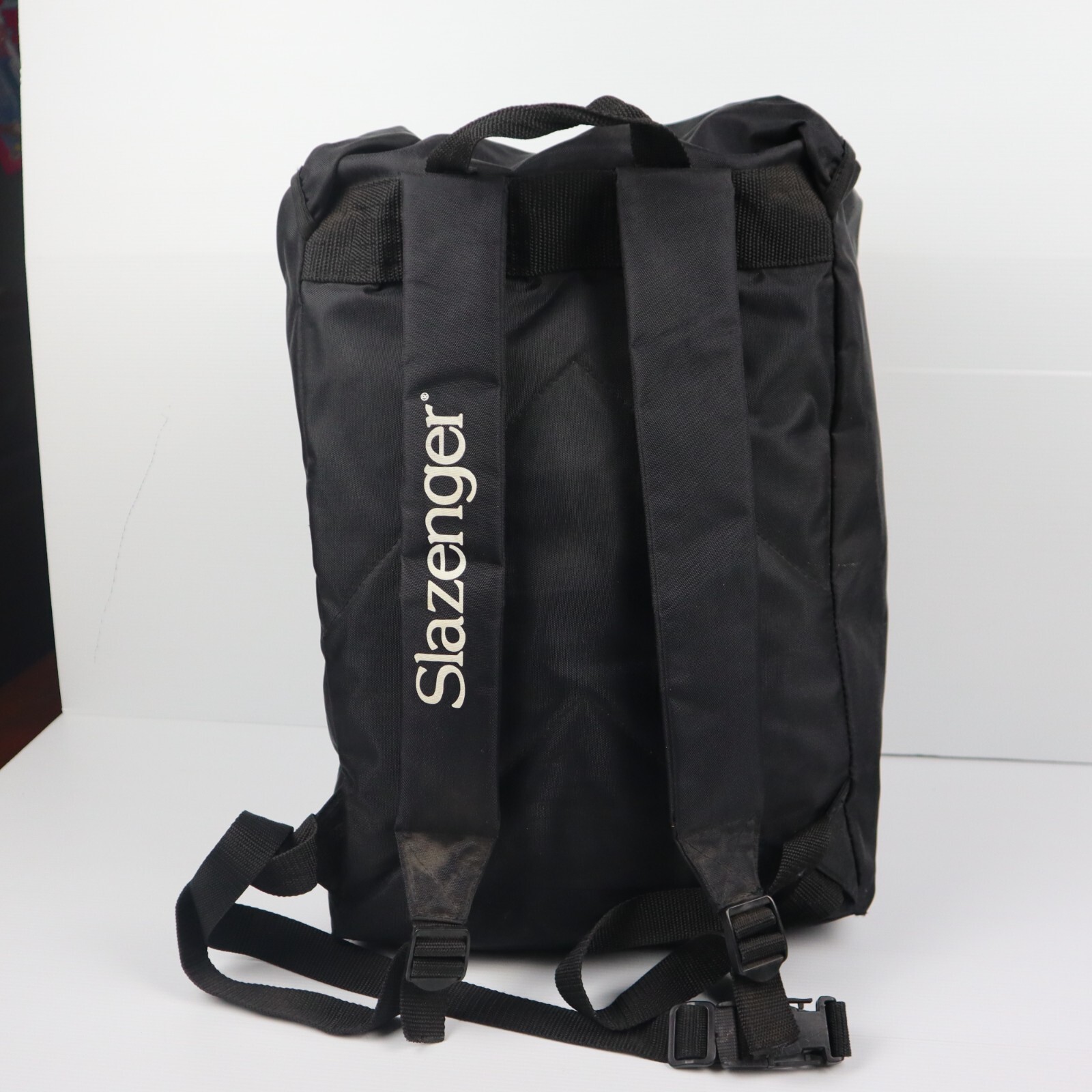 Slazenger Gym Sports Casual Backpack Bag Drawstring Red Black | eBay