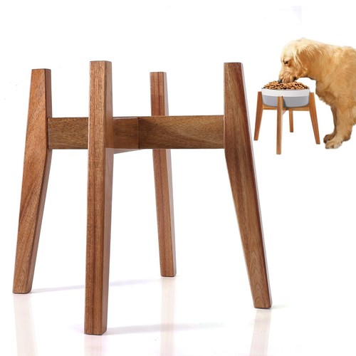 Elevated Dog Stand, XLarge Raised Bowl Station for Large Breed Pets ...