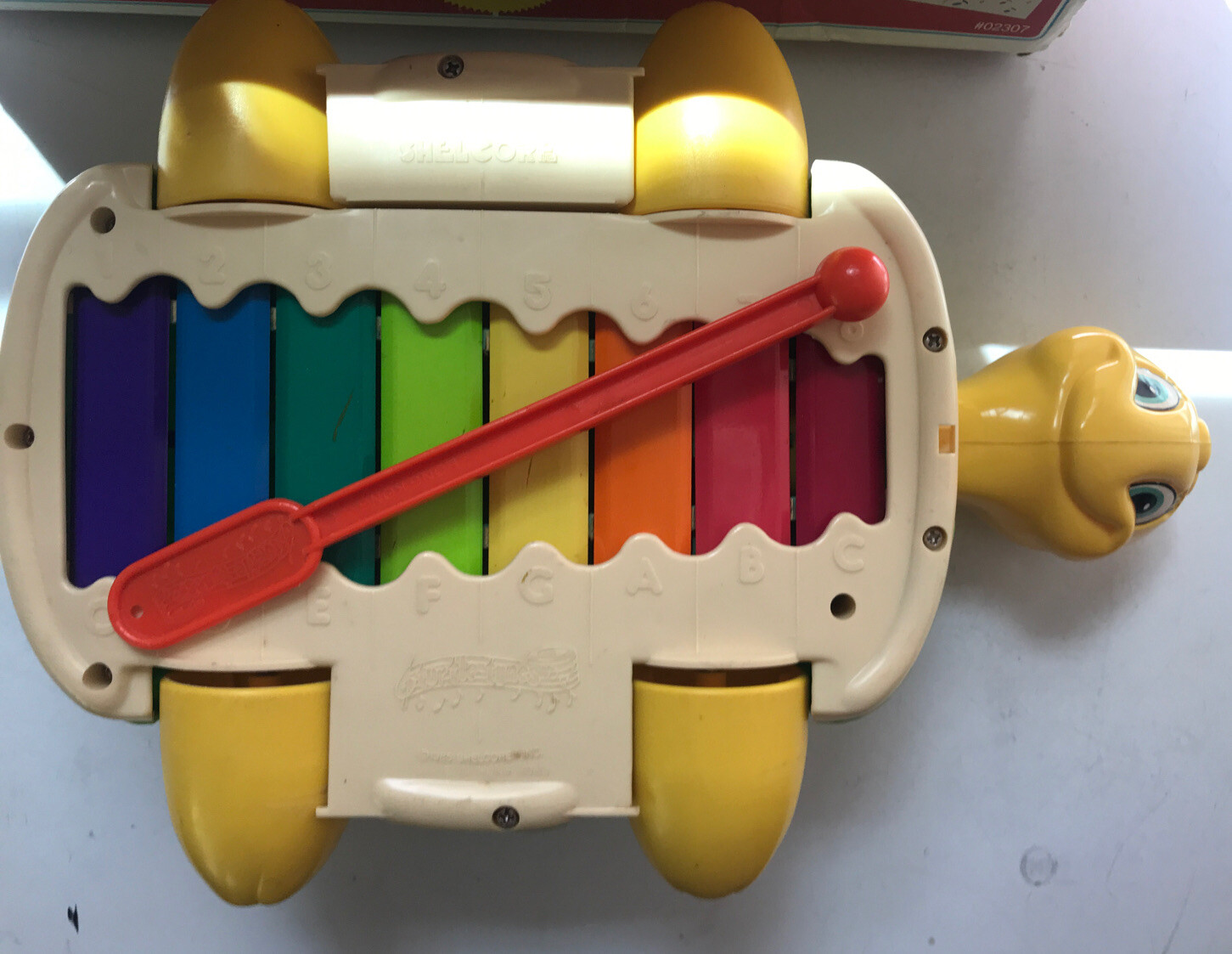 Vintage Turtle Tunes Xylophone (Model 02307) by Shelcore (1985) ️ 2 ...