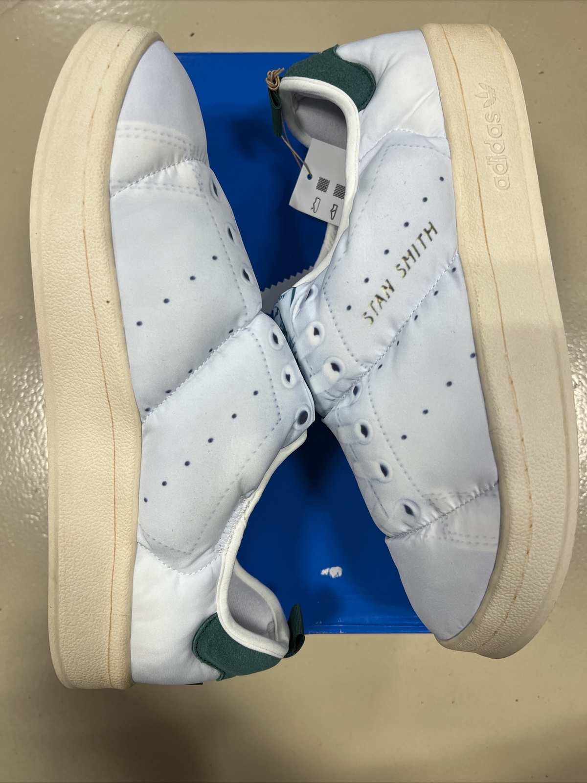 Adidas Puffylette “Stan Smith” White Colorway Men's Size 8 Authentic ...
