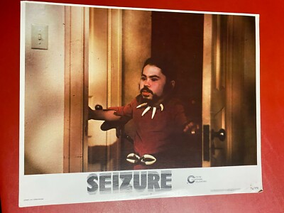 SEIZURE Original 1974 Lobby Card 11x14 Movie Poster Oliver Stone | eBay UK
