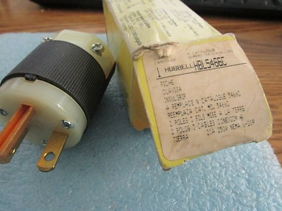 Hubbell Modèle: Hbl5466c Deux Pôle Bougie Neuf Ancien Stock.