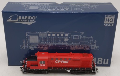 Rapido Trains 032565 HO CPR RS-18u Diesel Locomotive DC/DCC/Sound #1825 ...