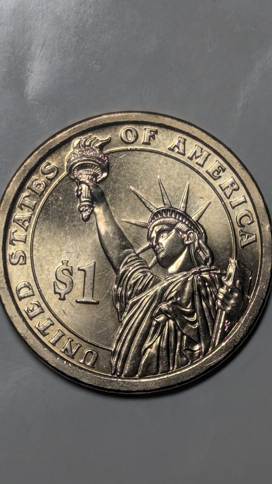 JOHN TYLER 10TH PRESIDENT 1841-1845 ONE DOLLAR COIN 2009 P | eBay