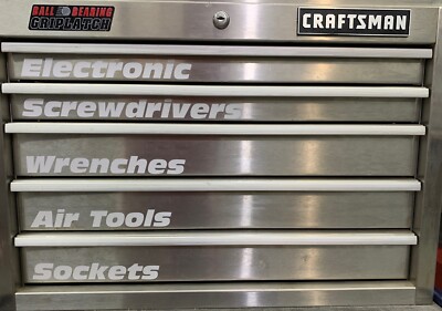 Garage Tool Box Custom Labels 10 Custom Made Labels of your choice Any ...