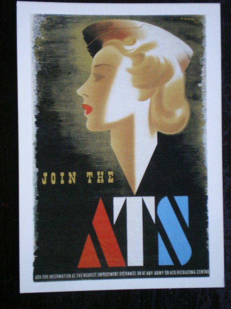 POSTCARD JOIN THE ATS POSTER | eBay