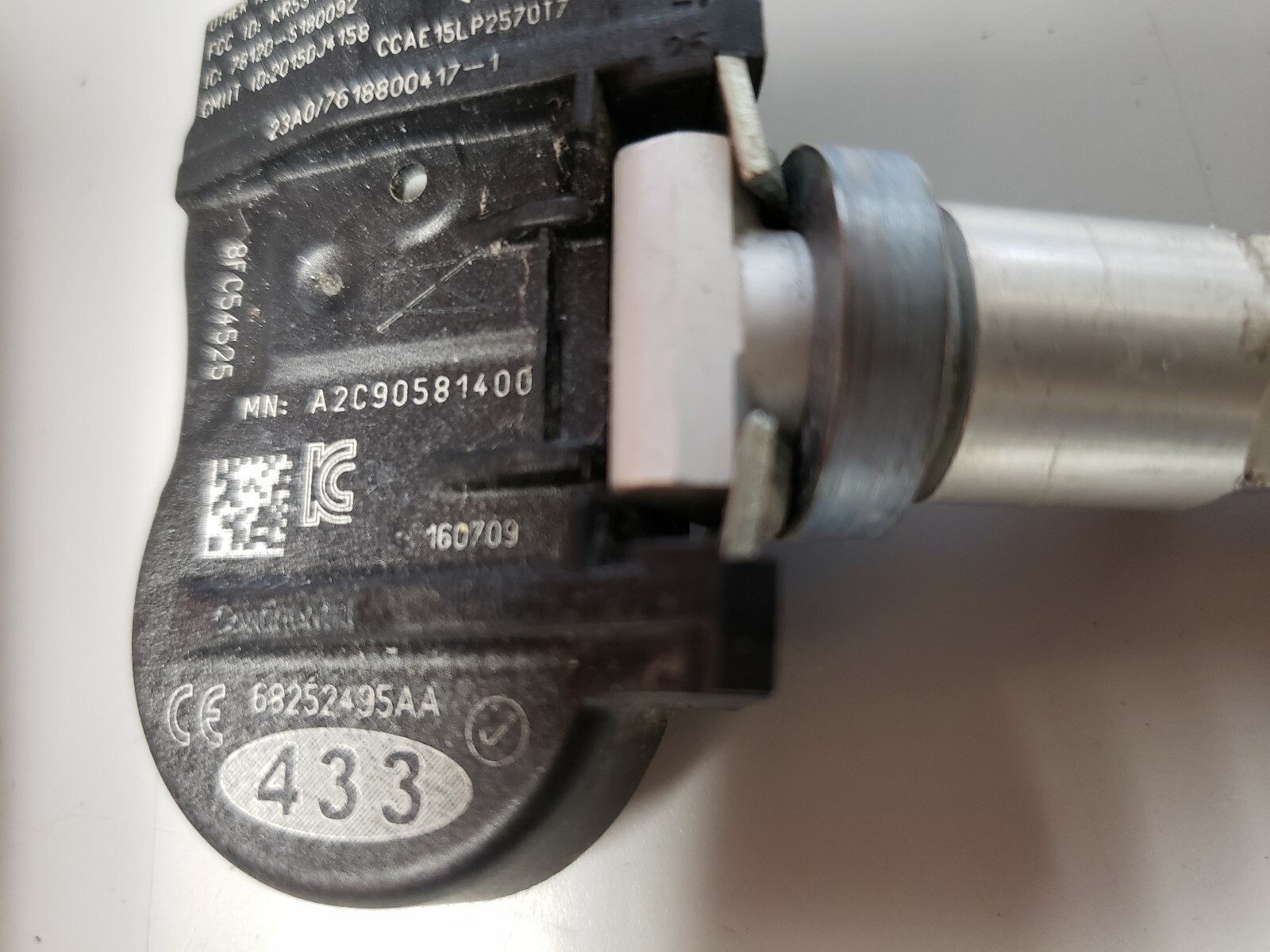 TPMS Tire Pressure Monitor Sensor Jeep Grand Cherokee Dodge SRT ...