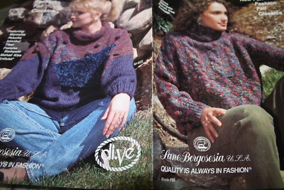Lane Borgosesia Knitting Pattern Book 155 Baruffa | eBay