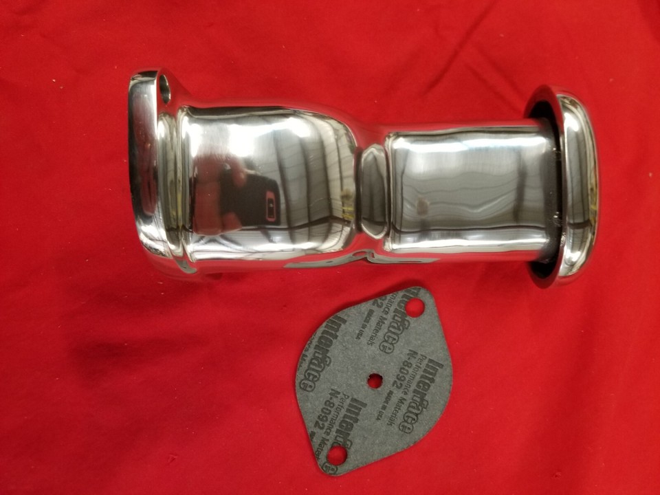 Ford 390-406-410-427 and 428 POLISHED OVAL Intake Breather | eBay