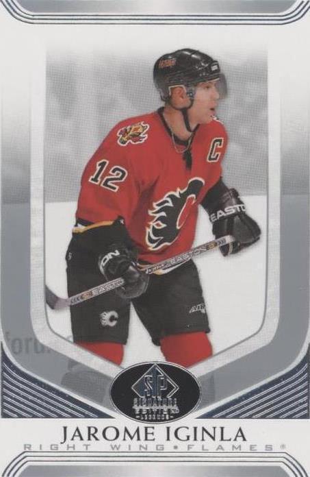 2020-21 Upper Deck SP Signature Edition Legends - Jarome Iginla #306 ...
