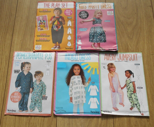 Kids/ some unisex Simply Sew Sewing patterns. 5 in total | eBay UK