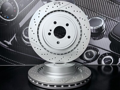 Genuine Mercedes-Benz W212 E-Class E63 AMG REAR Brake Discs X2 ...