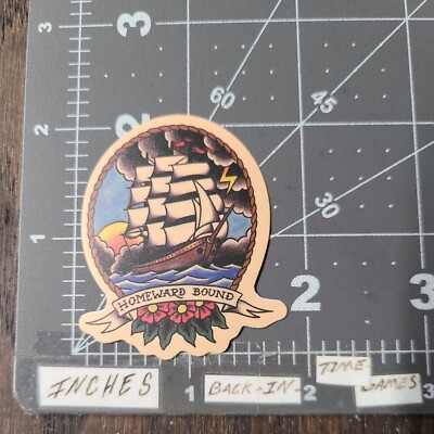 Small Homeward Bound Sailor Humor Sticker For Guitar Phone Skateboard ...