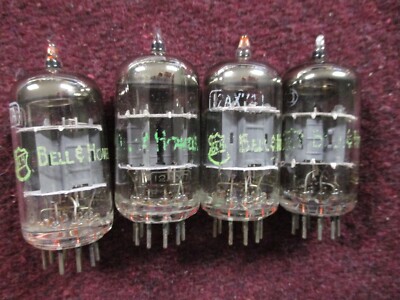 4 Bell & Howell 12AX7 tubes. TV-7 Tested | eBay